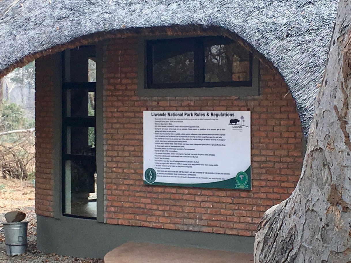 Gate - Liwonde National Park - | Aguaplano